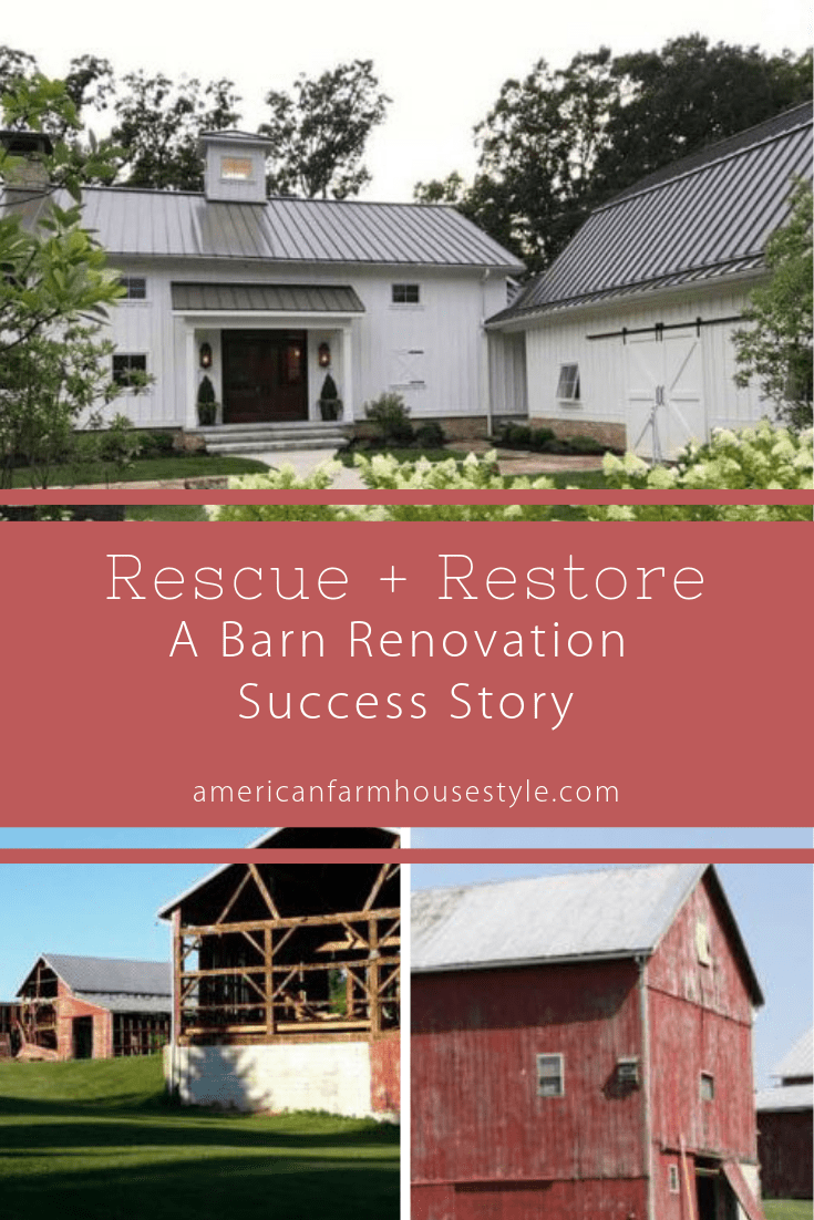 A Barn Renovation Rescue Mission - American Farmhouse Style