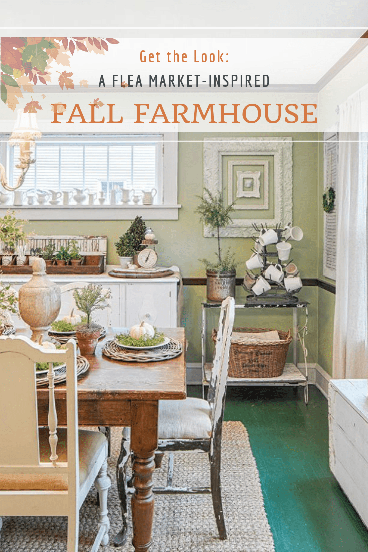 A Flea Market Inspired Fall Farmhouse - American Farmhouse Style