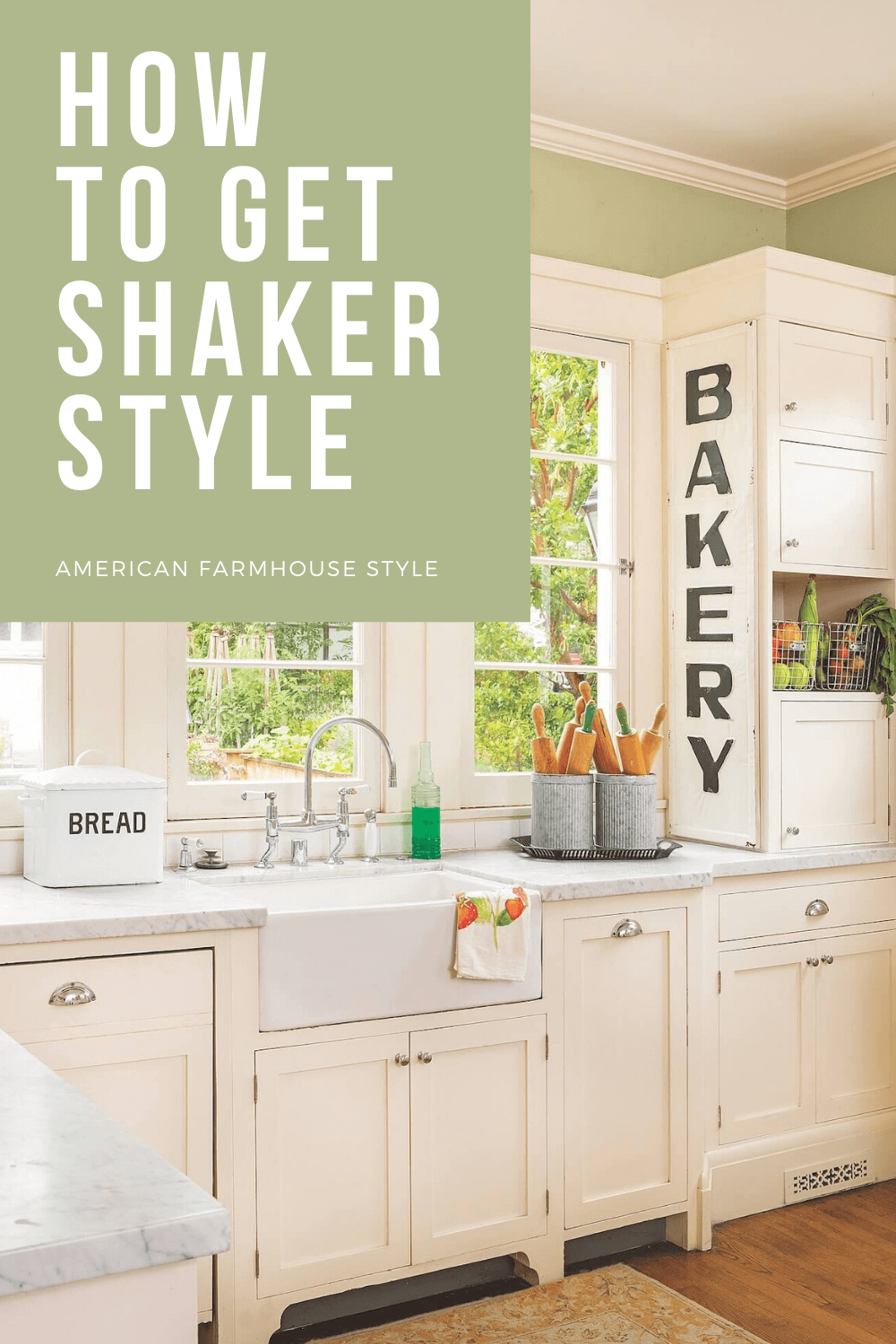 How to Get Shaker Style - American Farmhouse Style