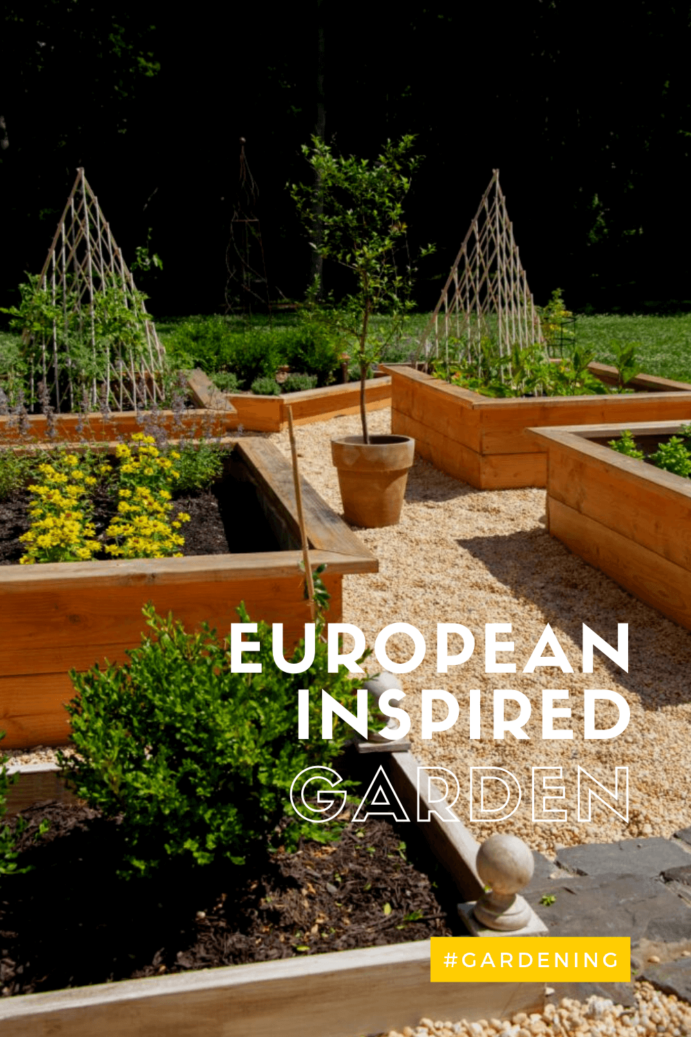 European Garden at Your Farmhouse - American Farmhouse Style