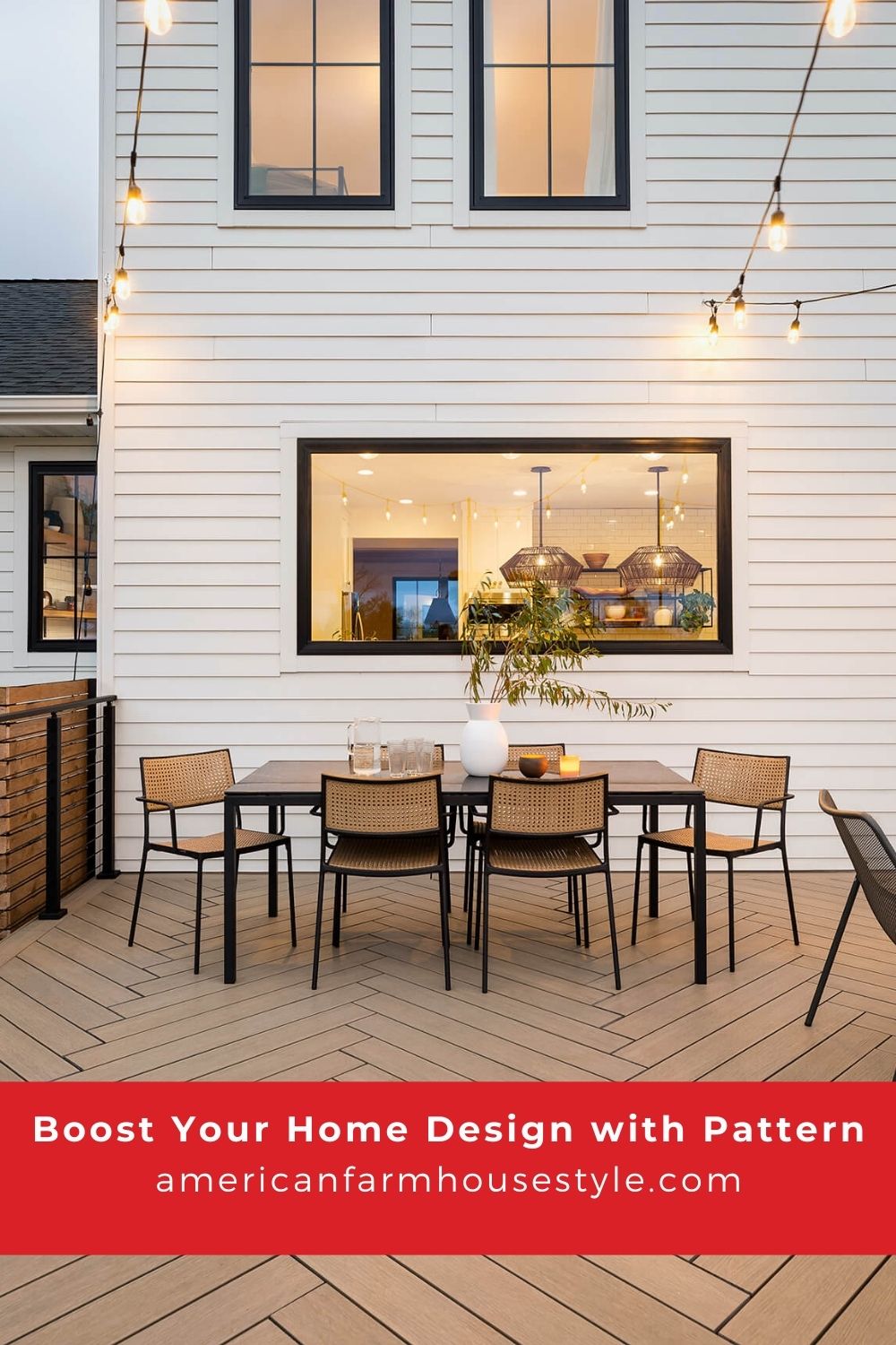 Boost Your Home’s Design With Pattern - American Farmhouse Style