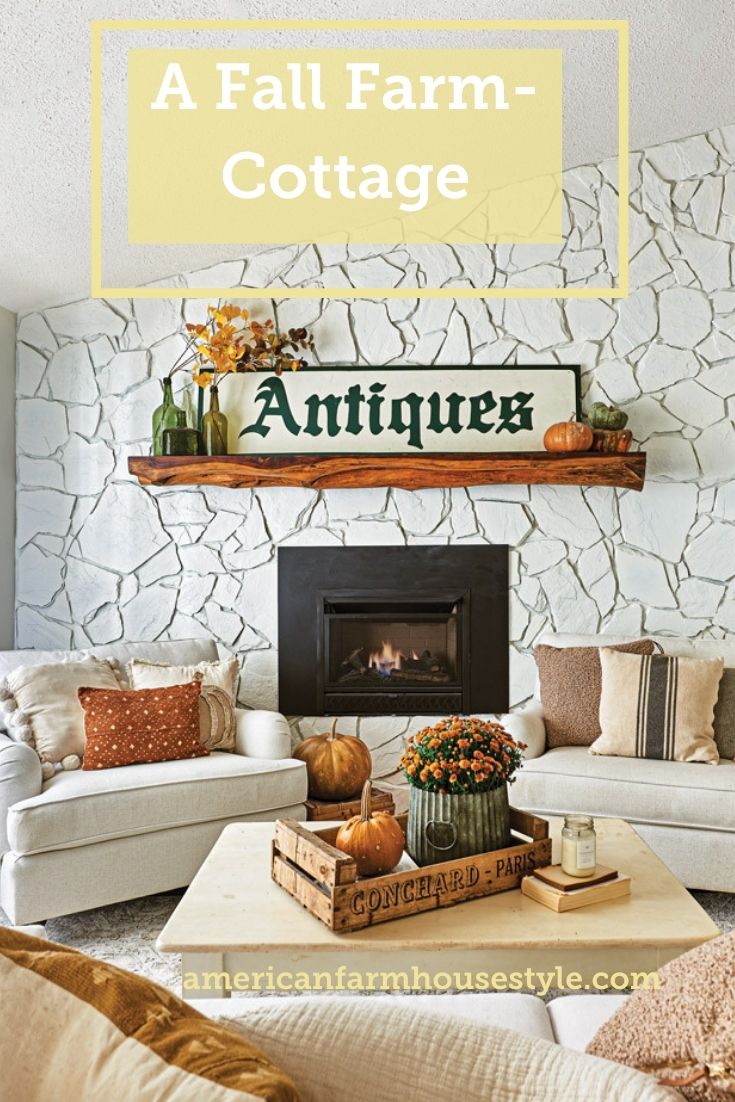 A Farm-Cottage Fall - American Farmhouse Style