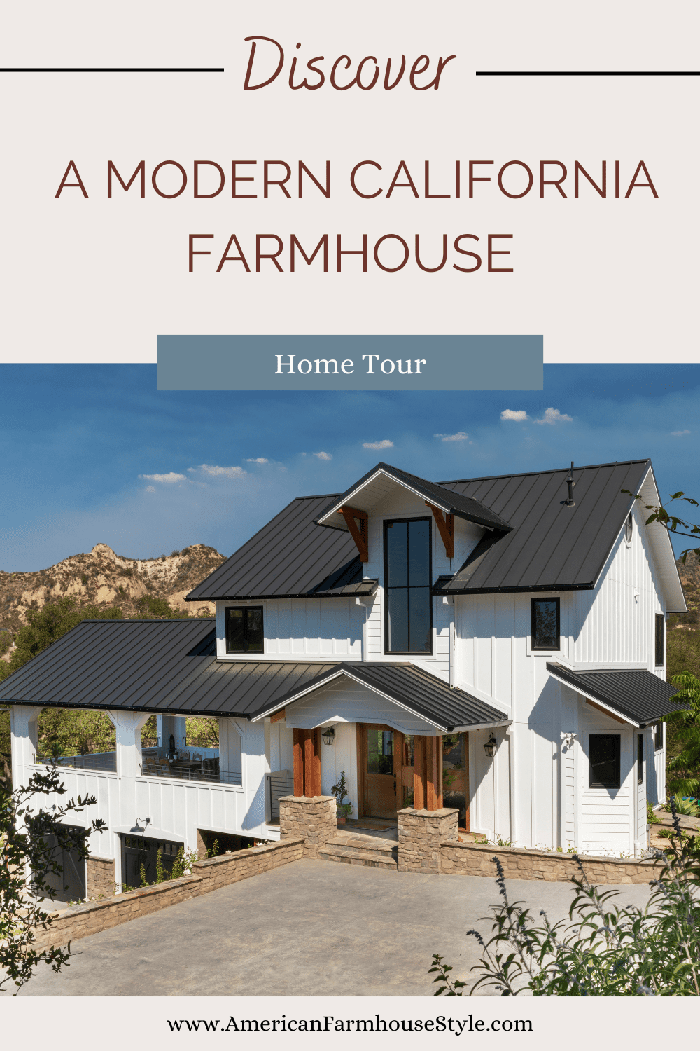 A Modern California Farmhouse - American Farmhouse Style